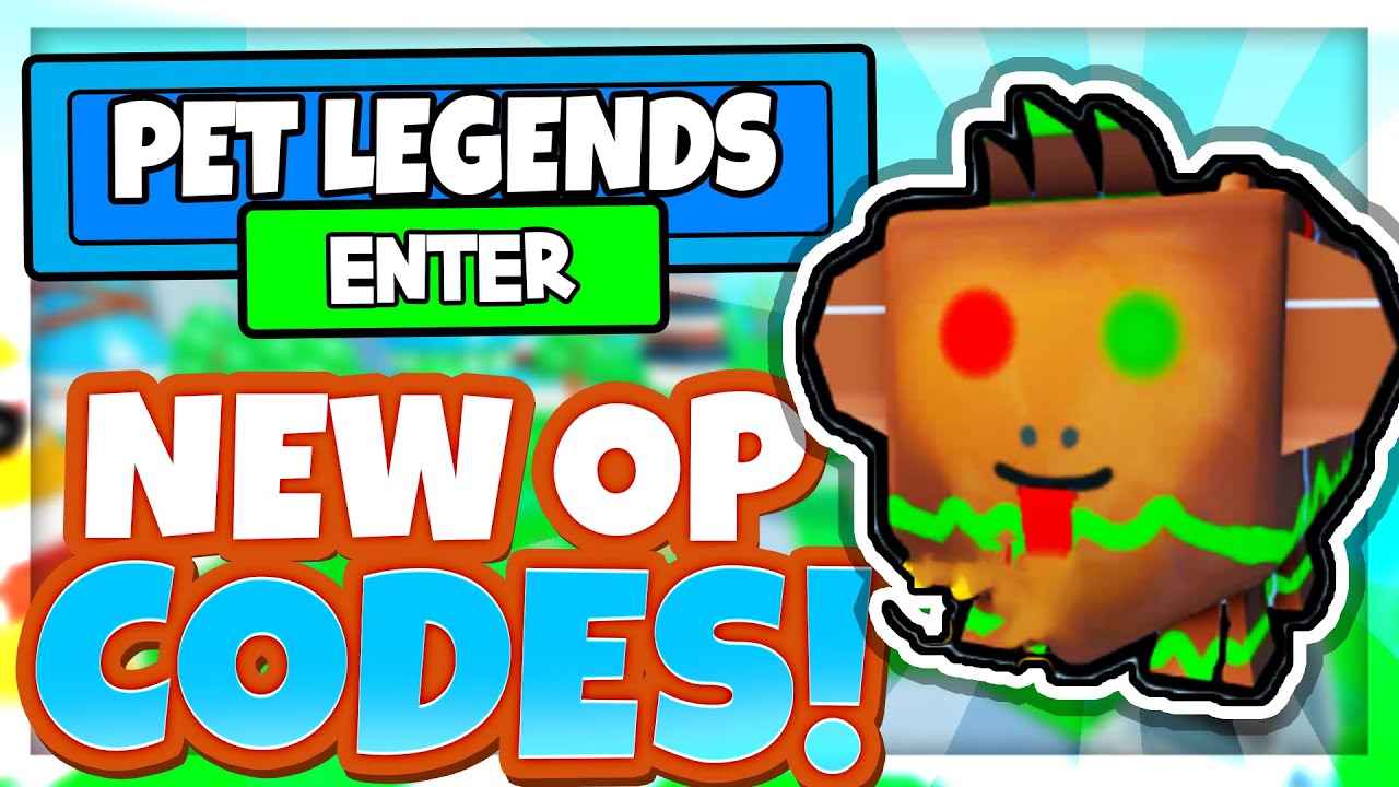 CHRISTMAS LIVE EVENT PET LEGENDS CODES ALL NEW SECRET OP PET LEGENDS ...