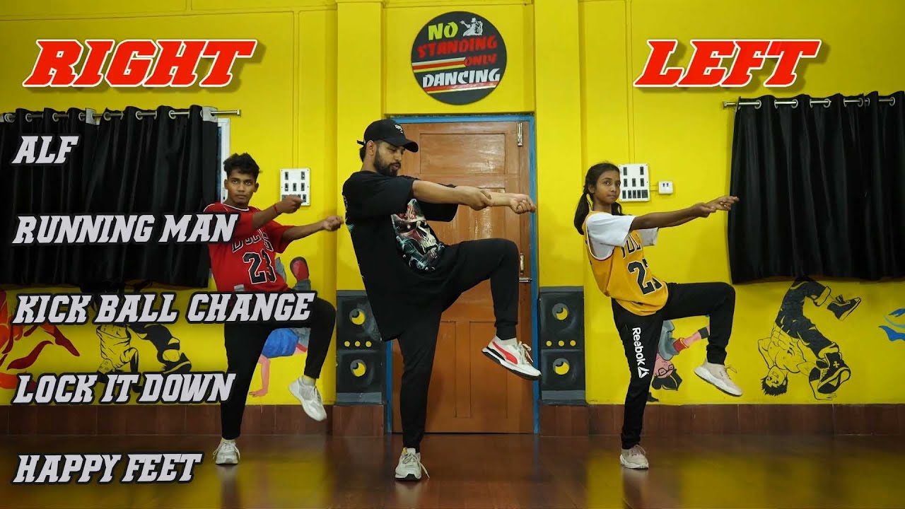 HIP HOP FOUNDATION - ALF, RUNNING MAN , KICK BALL CHANGE , LOCK IT DOWN ...