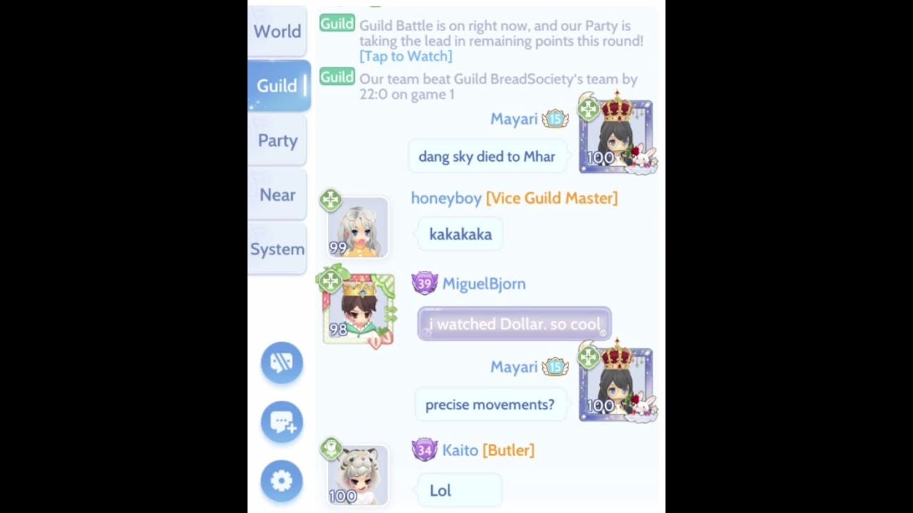 ROO NA - Deviling Server - Guild Battle - Panda vs BreadSociety - YouTube