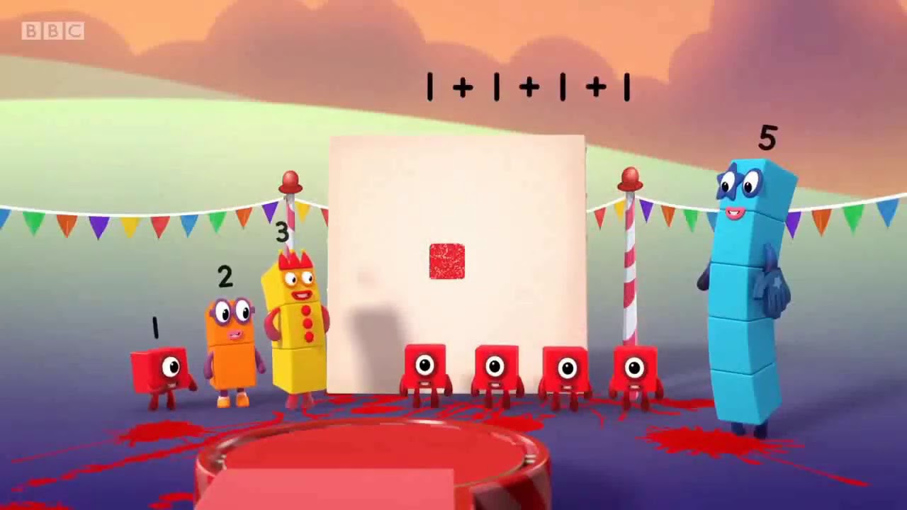 Numberblocks: Stampolines - Instrumental - YouTube