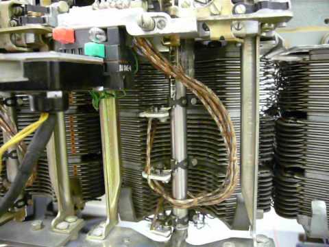 Strowger Final Selector - YouTube