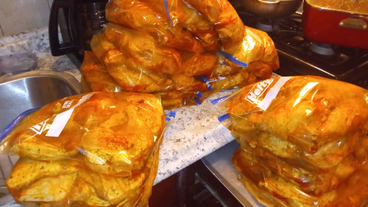 That's Alot Of Chicken Pt2 #Foodie #CleaningChicken #SeasoningChicken ...