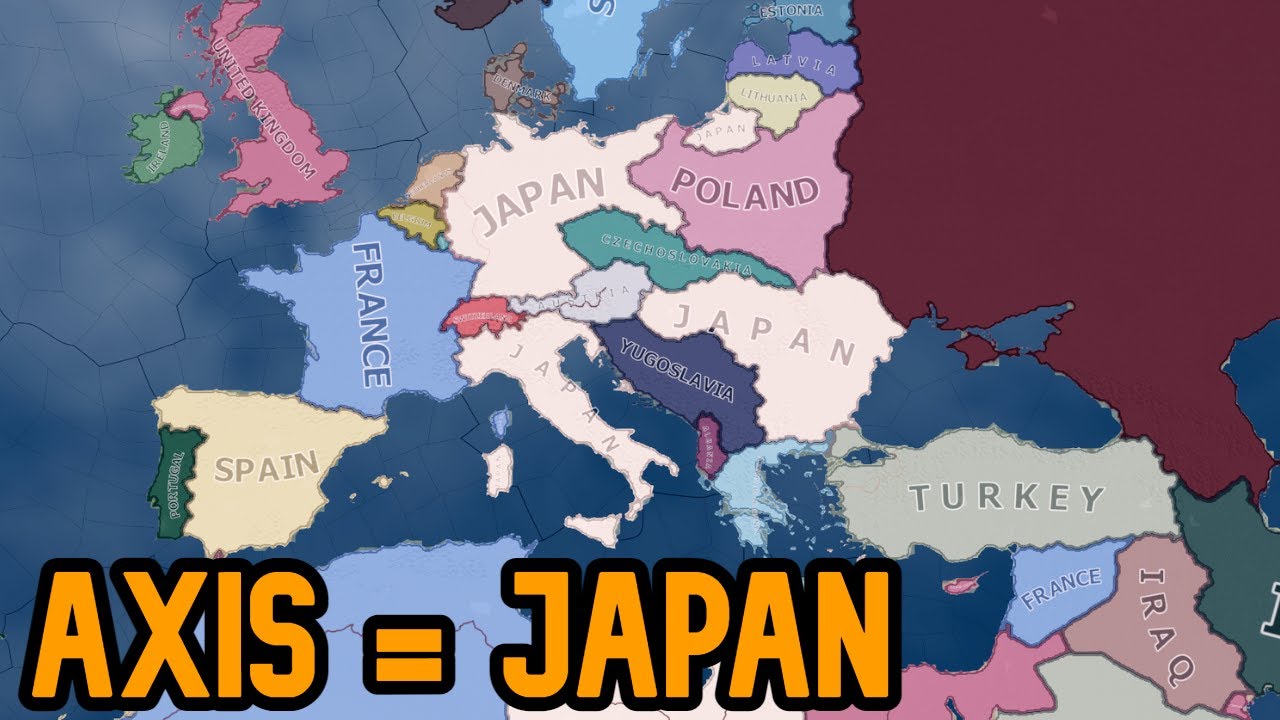 What If Japan Controlled All Of The Axis? | HOI4 Timelapse - YouTube