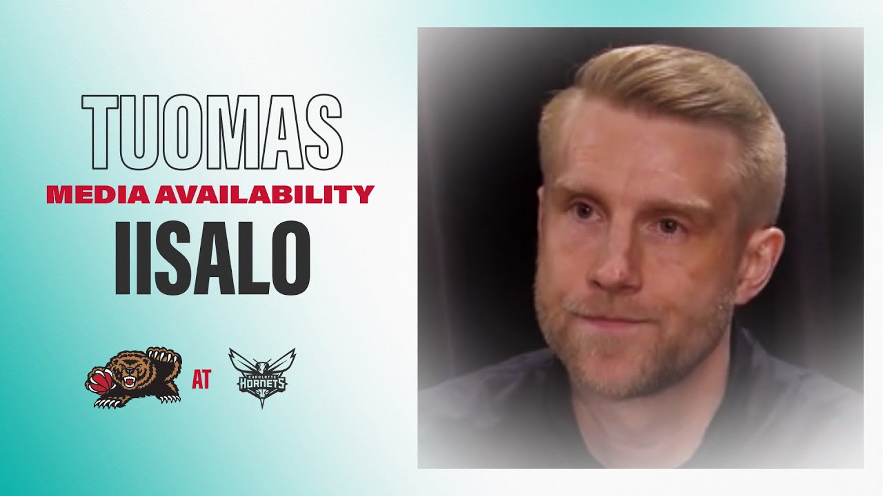 Tuomas Iisalo Press Conference | Grizzlies at Hornets - YouTube