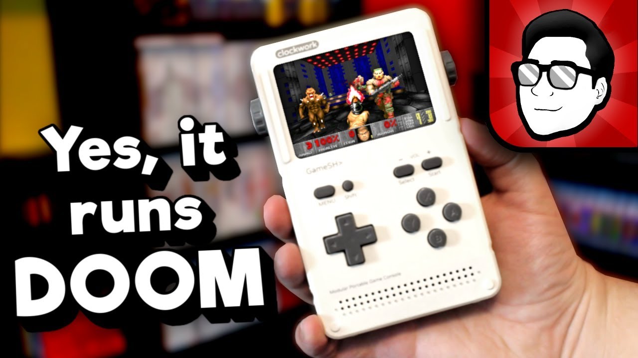 D.I.Y. “Game Boy” Handheld! - ClockworkPi v3.1 GameShell Review ...