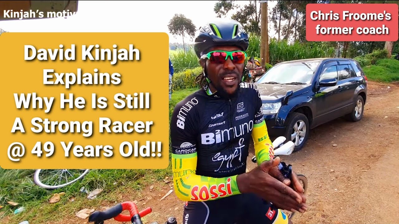 David Kinjah Explains Why He Is Still A Strong Racer at 49 Years Old ...
