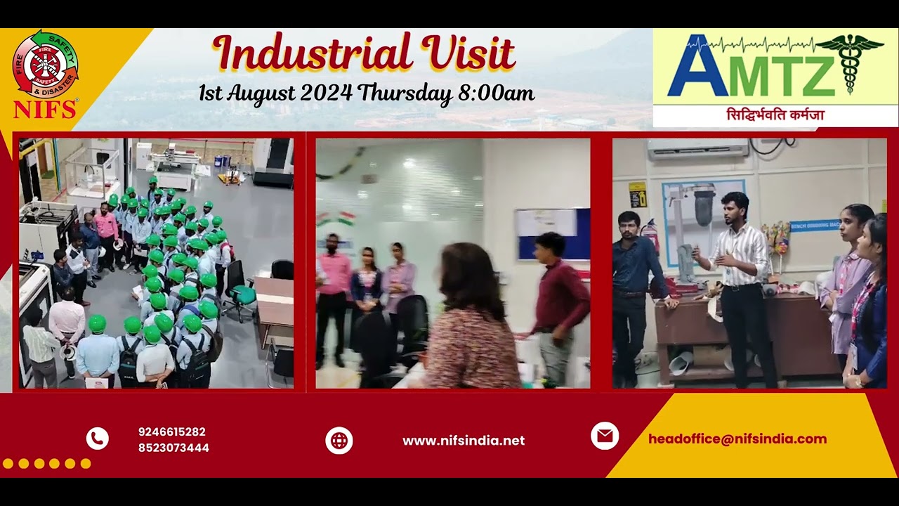 "Shaping Tomorrow's Leaders: NIFS Students Visit AMTZ for Industrial ...