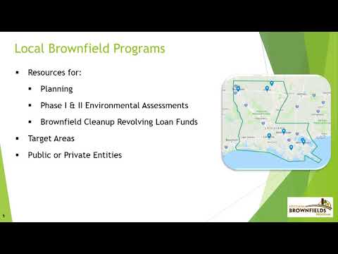 Brownfields 101 - Part 2.1: Accessing Brownfield Resources - YouTube