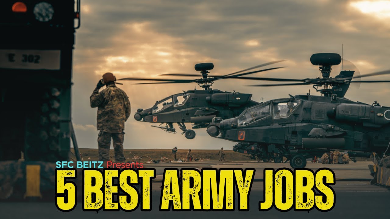 5 Best Army Jobs! - YouTube