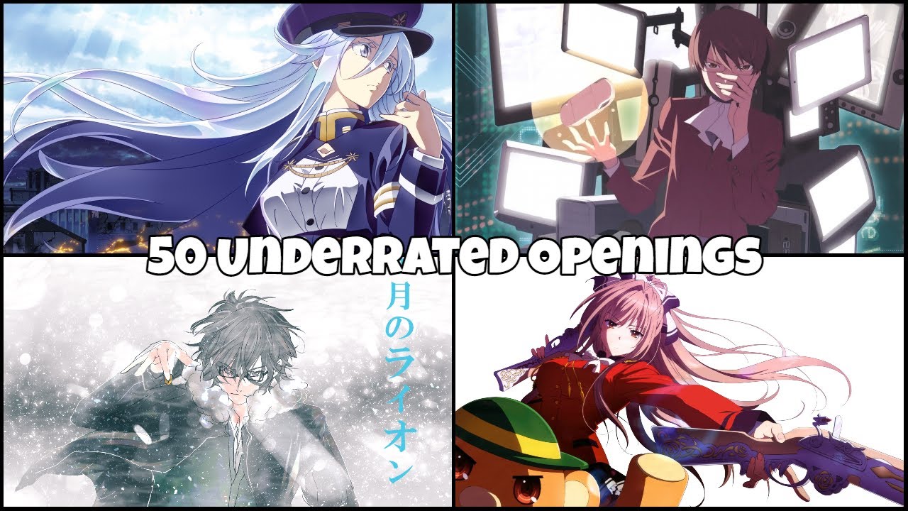 50 great ops from unpopular anime - YouTube