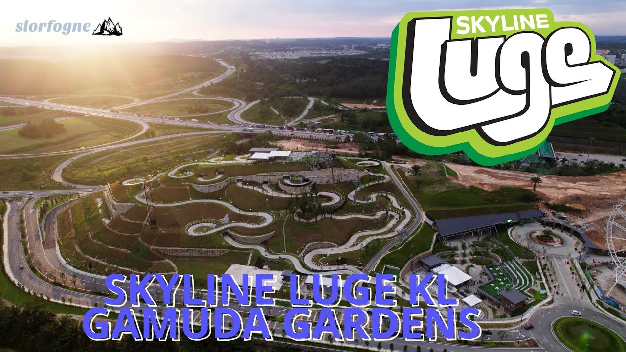 Skyline Luge KL, Gamuda Gardens//The Only First Luge Cart in Malaysia ...