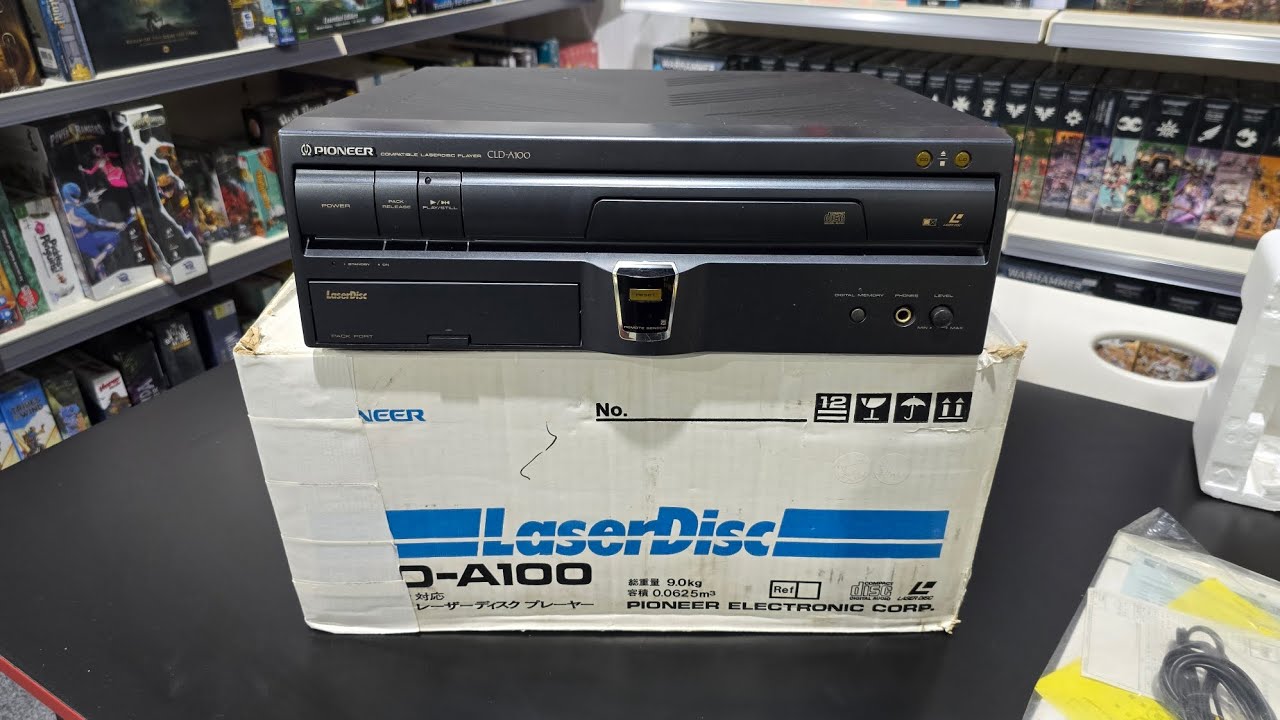 Pioneer Laseractive Laserdisc Player!! - YouTube