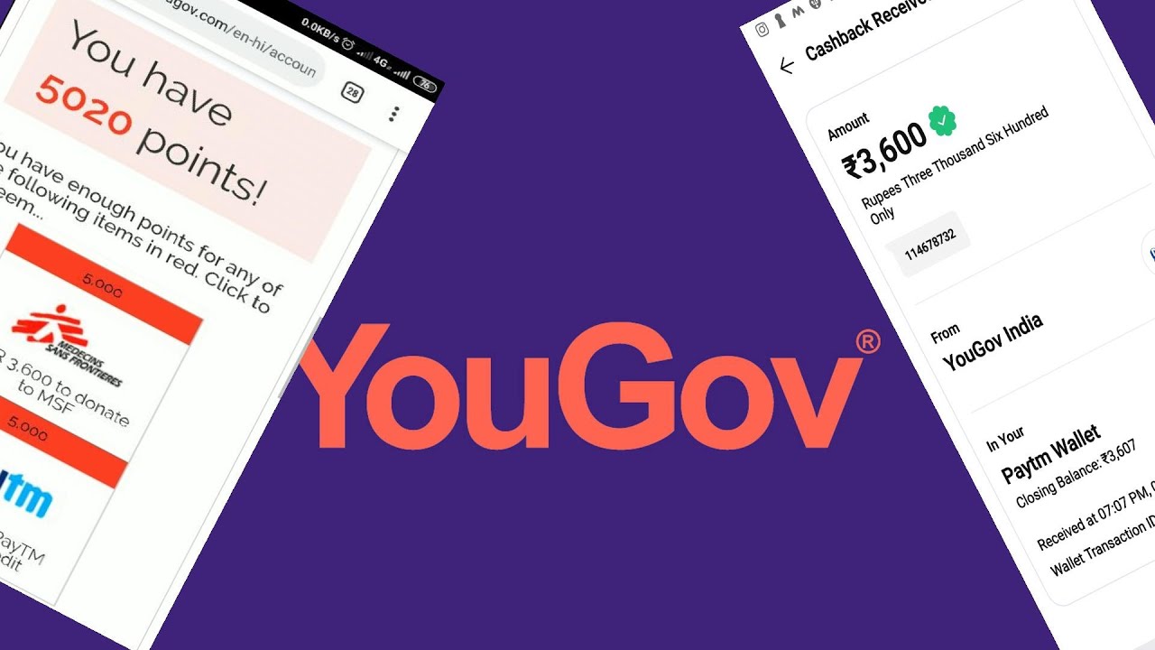 How to Redeem Yougov points | Top Earning app | Yougov Survey | Earn ...