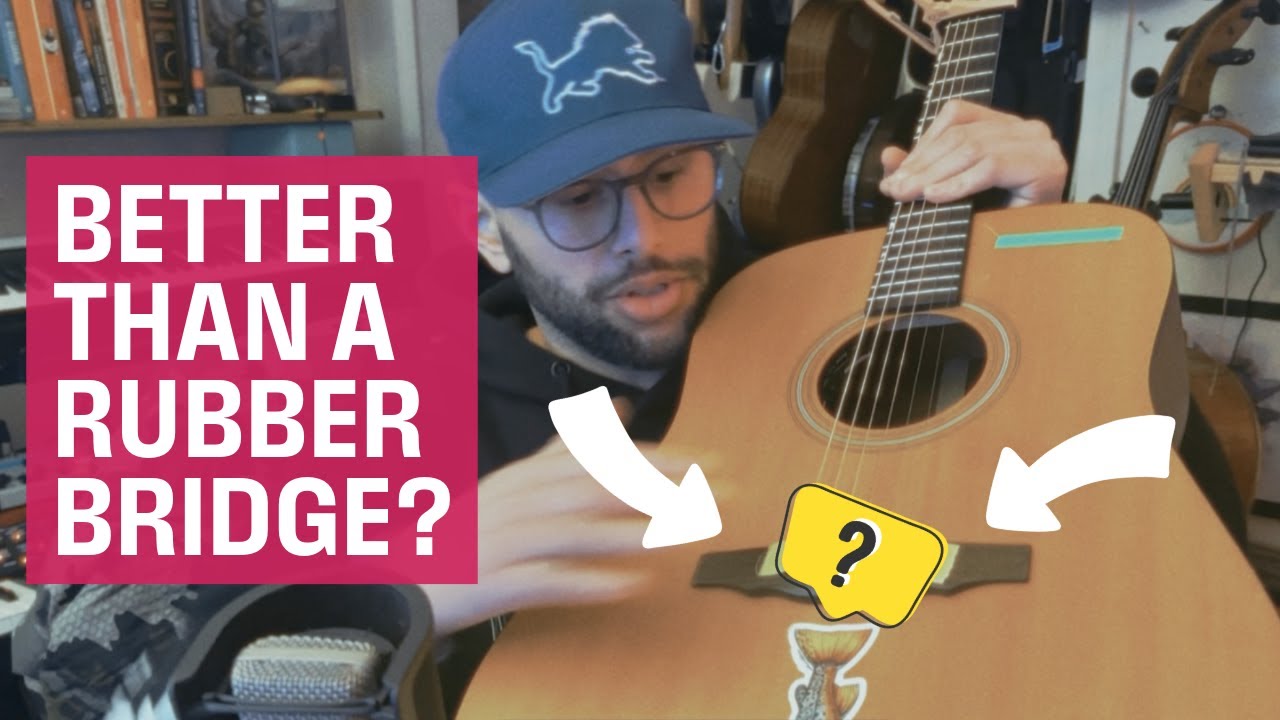 😬 better than a rubber bridge? (easier, cheaper, & no tools required ...