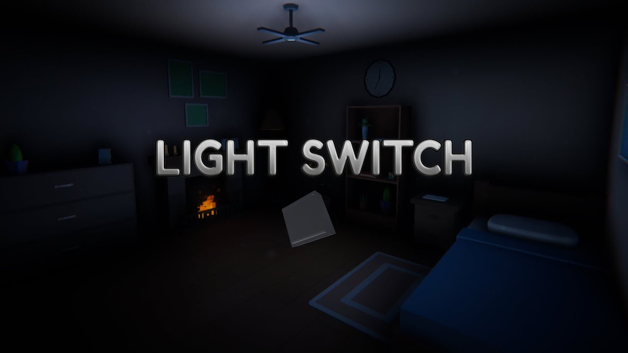 Light Switch ALL ENDINGS - Playthrough (short horror low-poly game ...