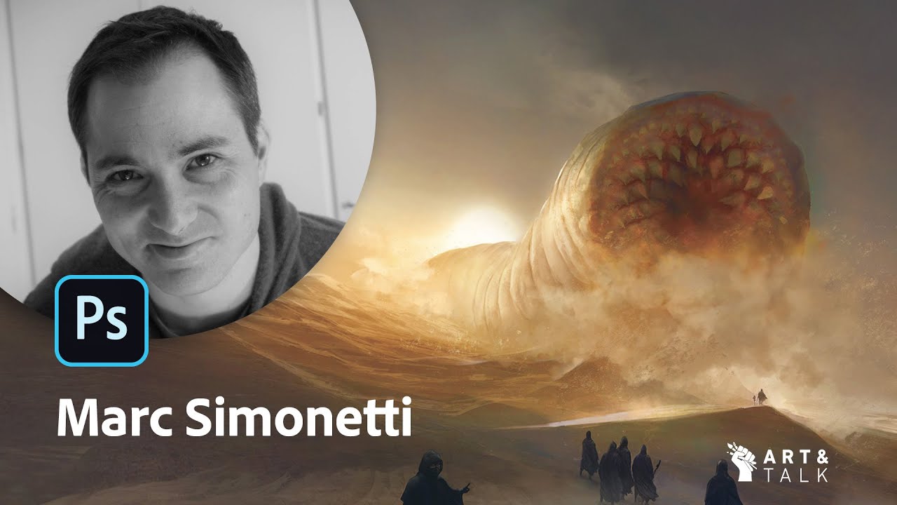 Art & Talk Illustration Marc Simonetti | Adobe France - YouTube