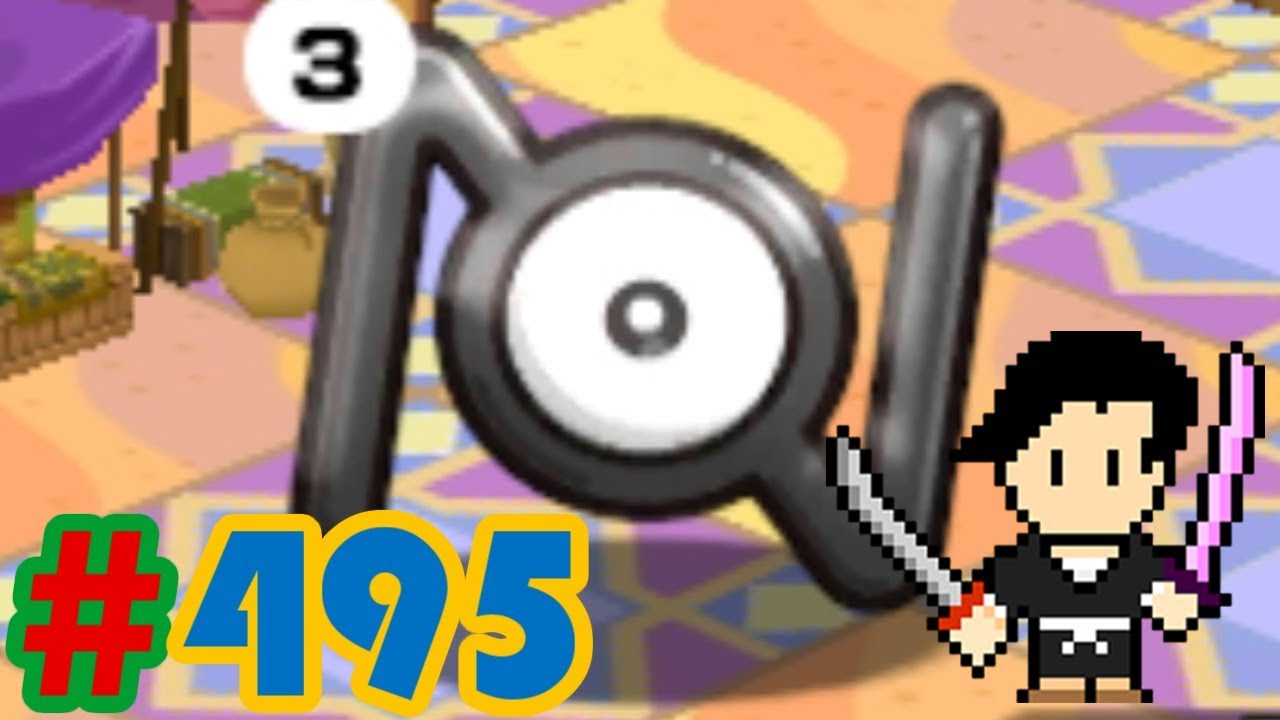 Pokémon Shuffle #495 Unown stage - YouTube
