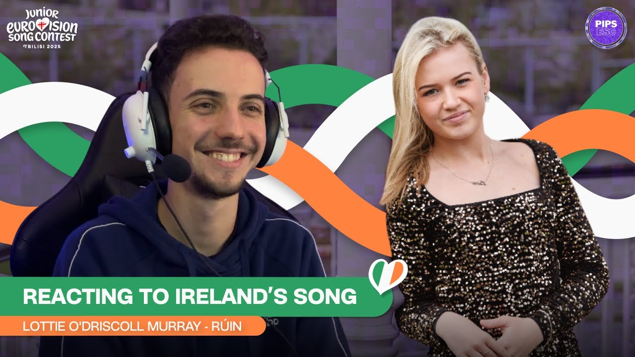 🇮🇪 Ireland's JESC 2025 Song Reaction | Lottie O'Driscoll Murray - Rúin ...