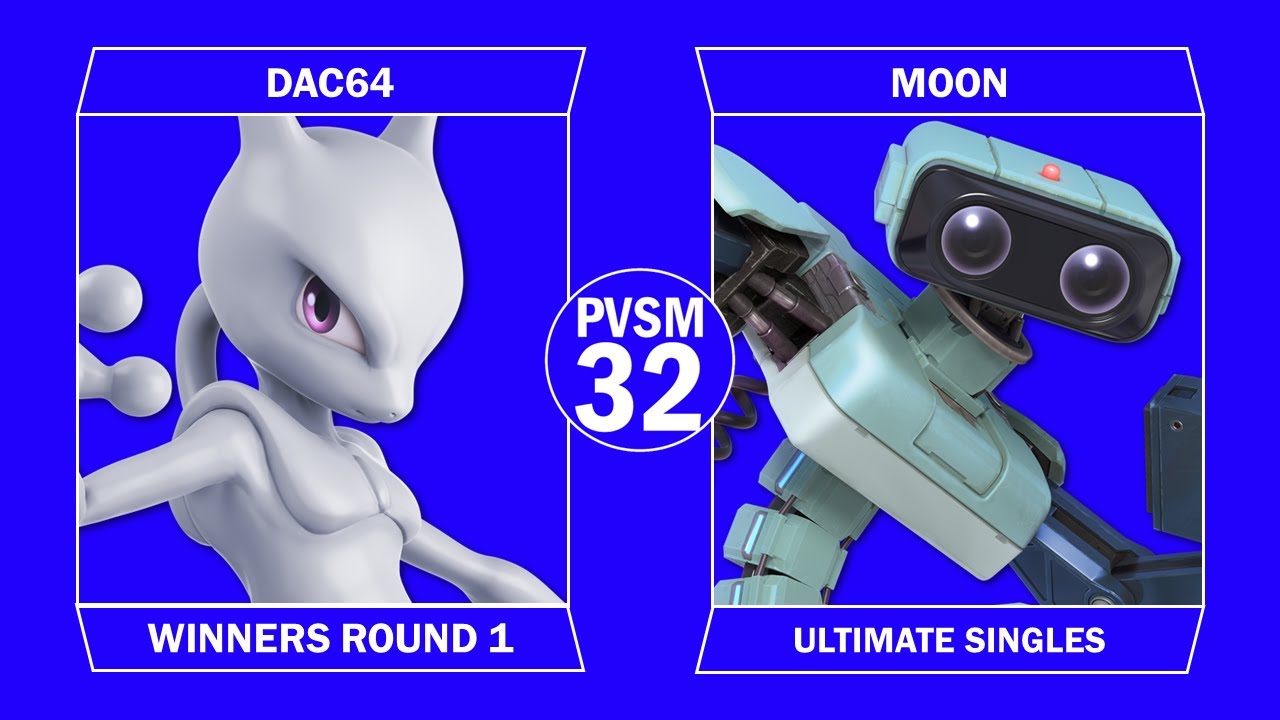 PVSM#32 | Ultimate Singles | Moon VS Dac64 | Winners Round 1 | Bo3 ...