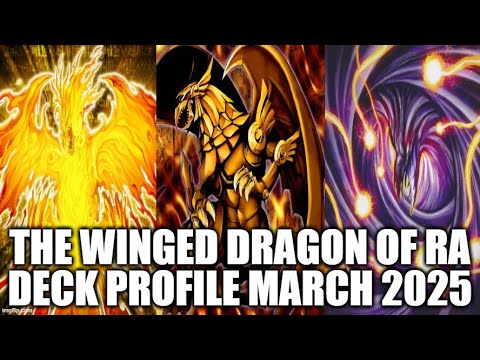 THE WINGED DRAGON OF RA DECK PROFILE (MARCH 2025) YU-GI-OH! - YouTube