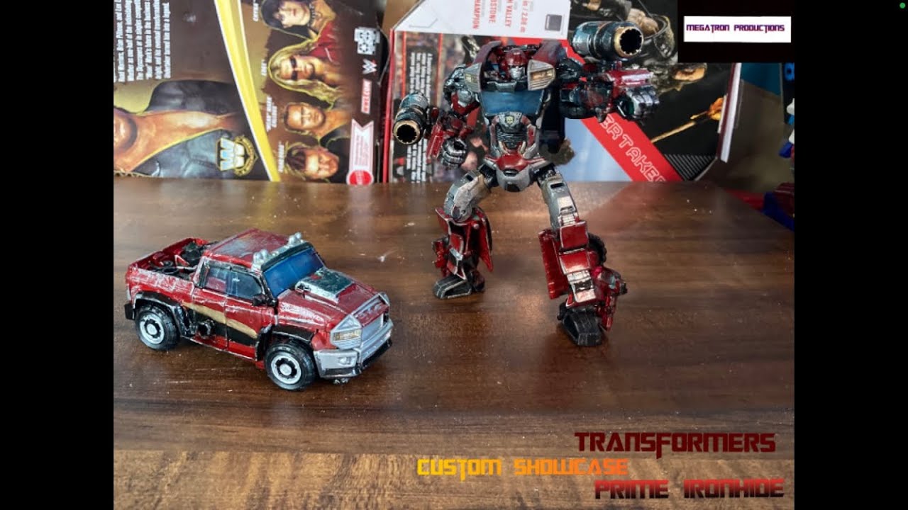 Kyle's Custom Showcases; Transformers Prime Ironhide - YouTube