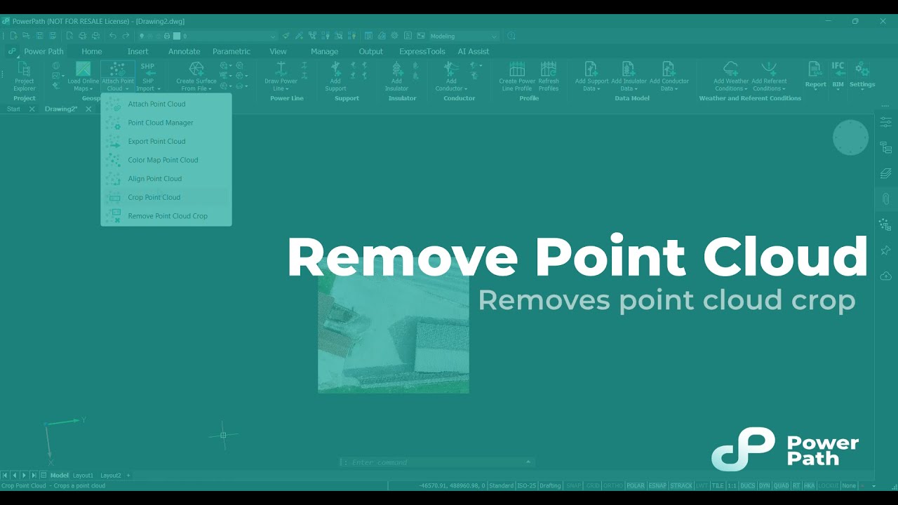 [Remove Point Cloud Crop] How to uncrop point clouds in Power Path ...
