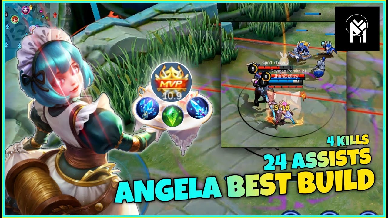 Best Build for Angela 2022 | Damage Support items | Angela Gameplay ...