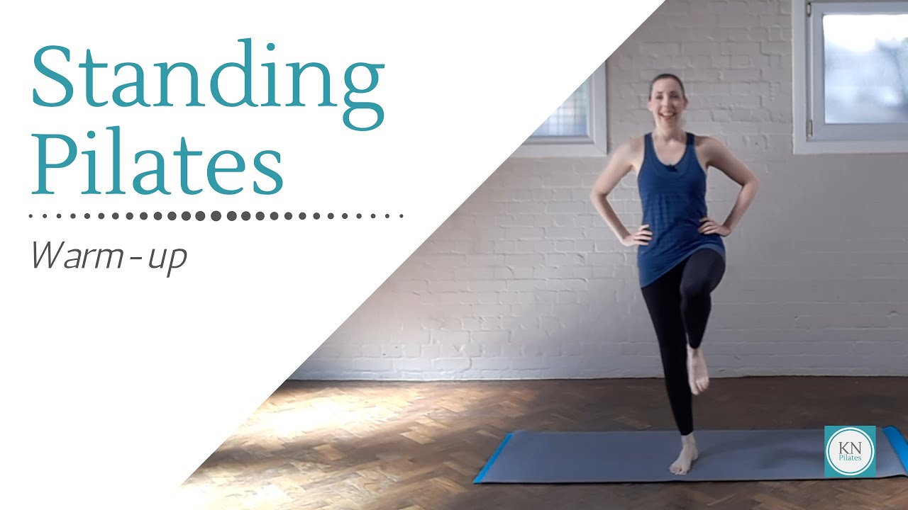 Standing Pilates // balance and stretch - YouTube