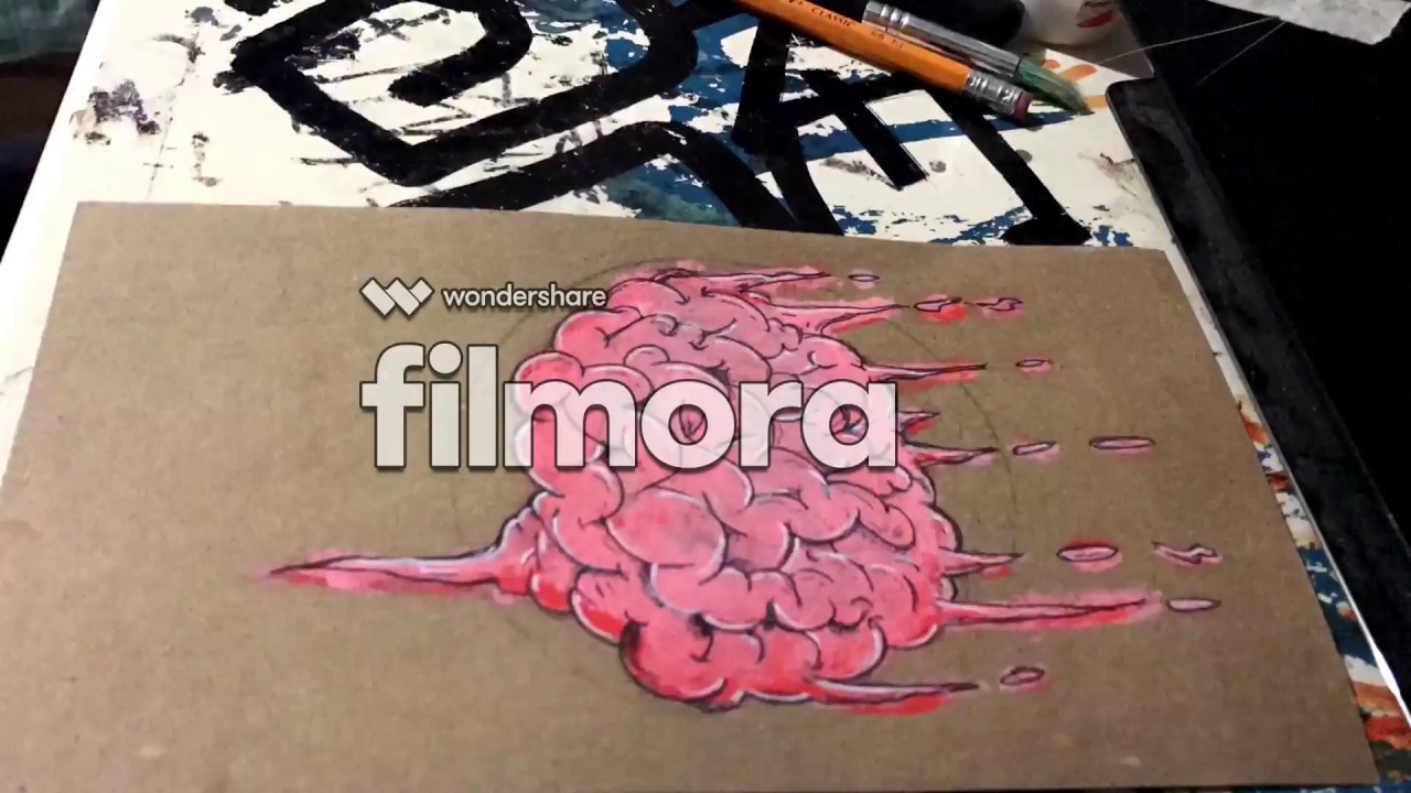Graffiti Brain Speed Art - YouTube