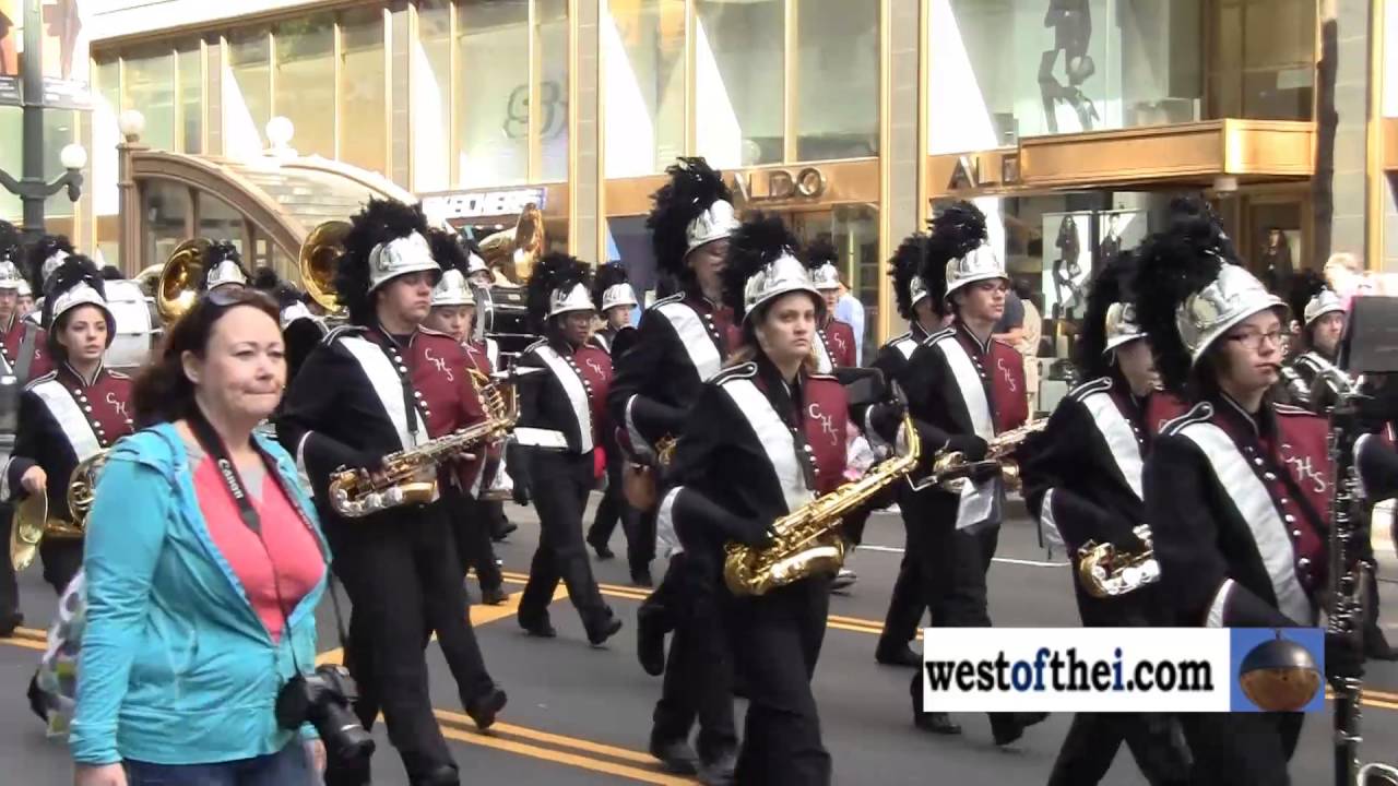CHS Marching Band Chicago Columbus Day Parade 2016 - YouTube