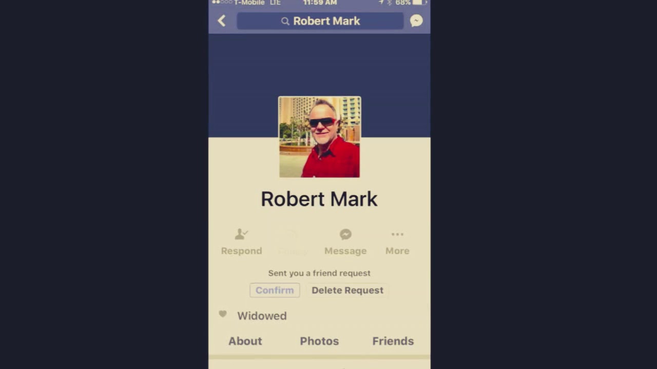 Fake Facebook Profiles Used By Scammers - YouTube