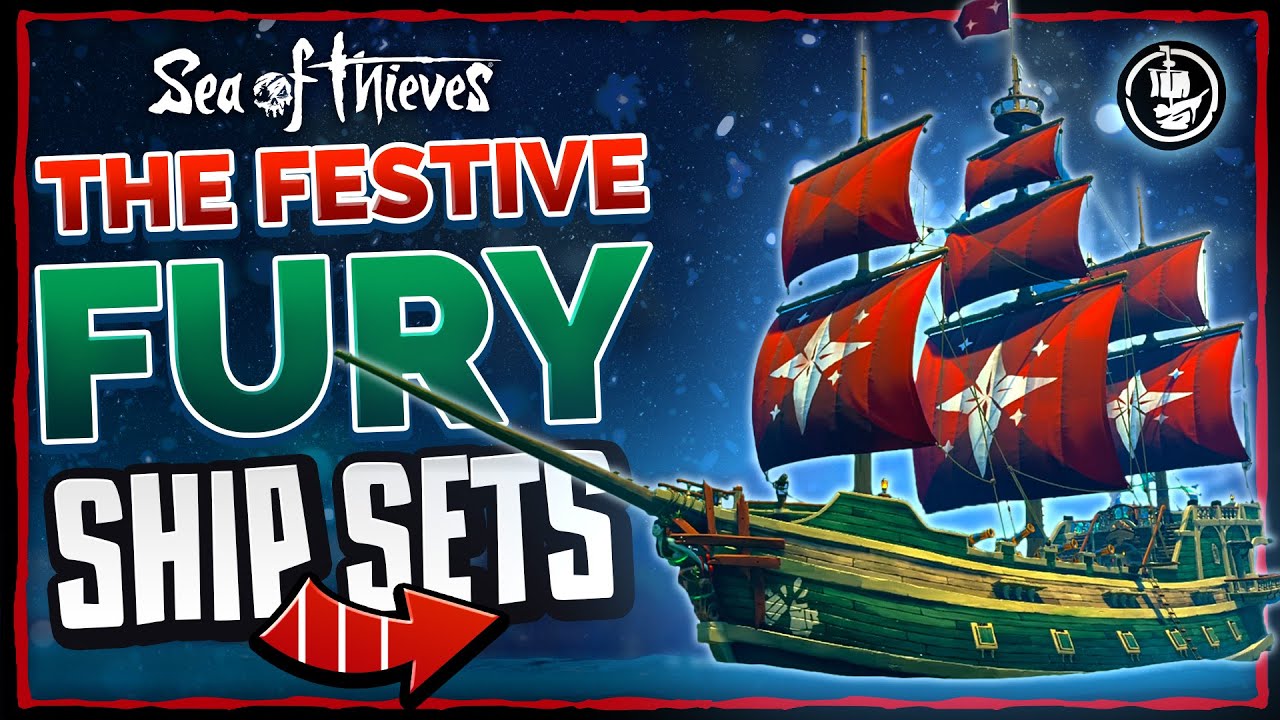 How to UNLOCK The Festive Fury Ship Set BEFORE Christmas | Sea of ...