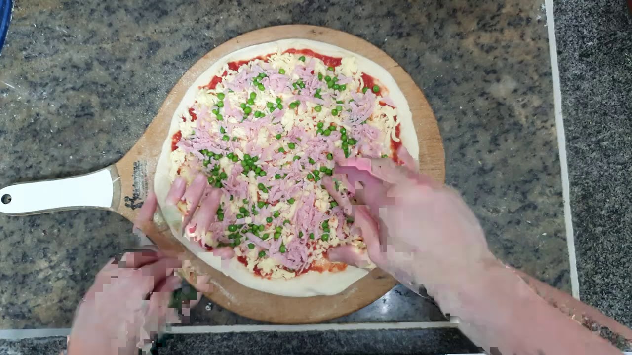 Pizza Frango especial com frango da Cellier alimentos - YouTube