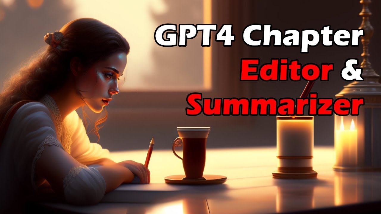 Using GPT4 to edit entire chapters in my novel (Development and Prose ...