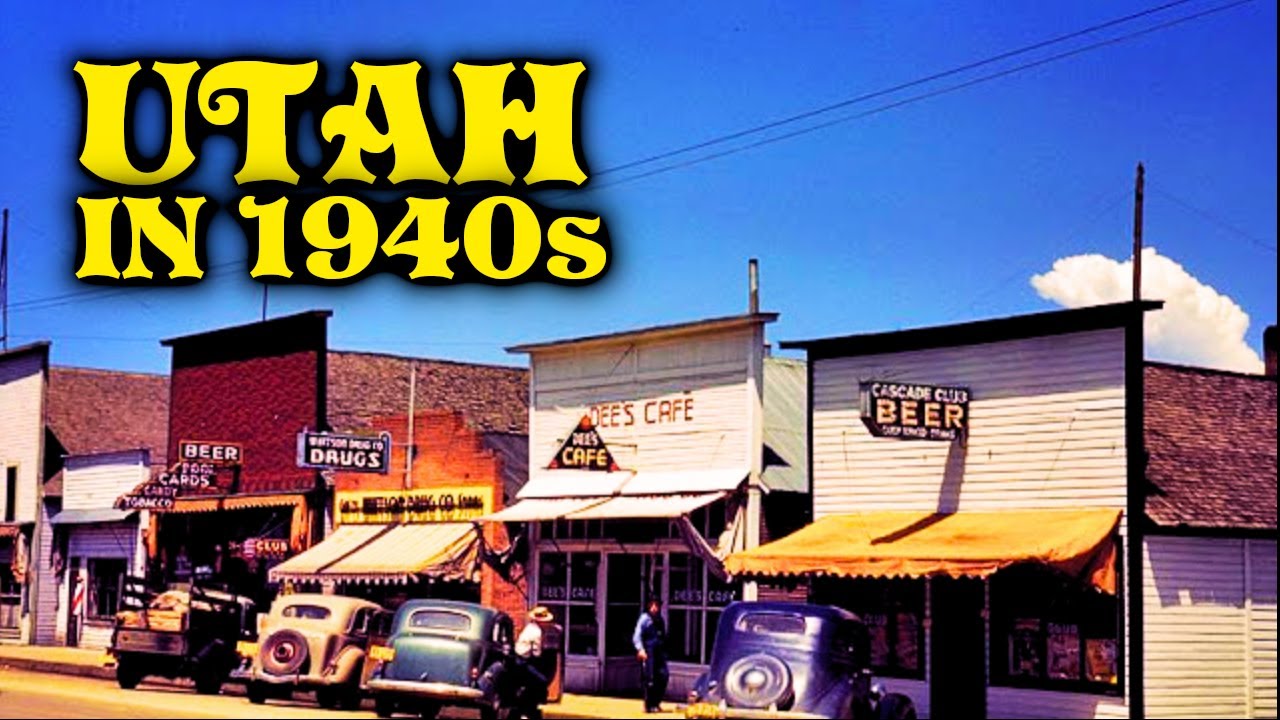 What Life Was Like In 1940s In UTAH - YouTube