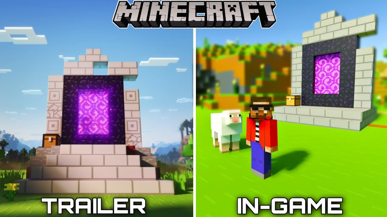 minecraft trailer graphics | PUBLC