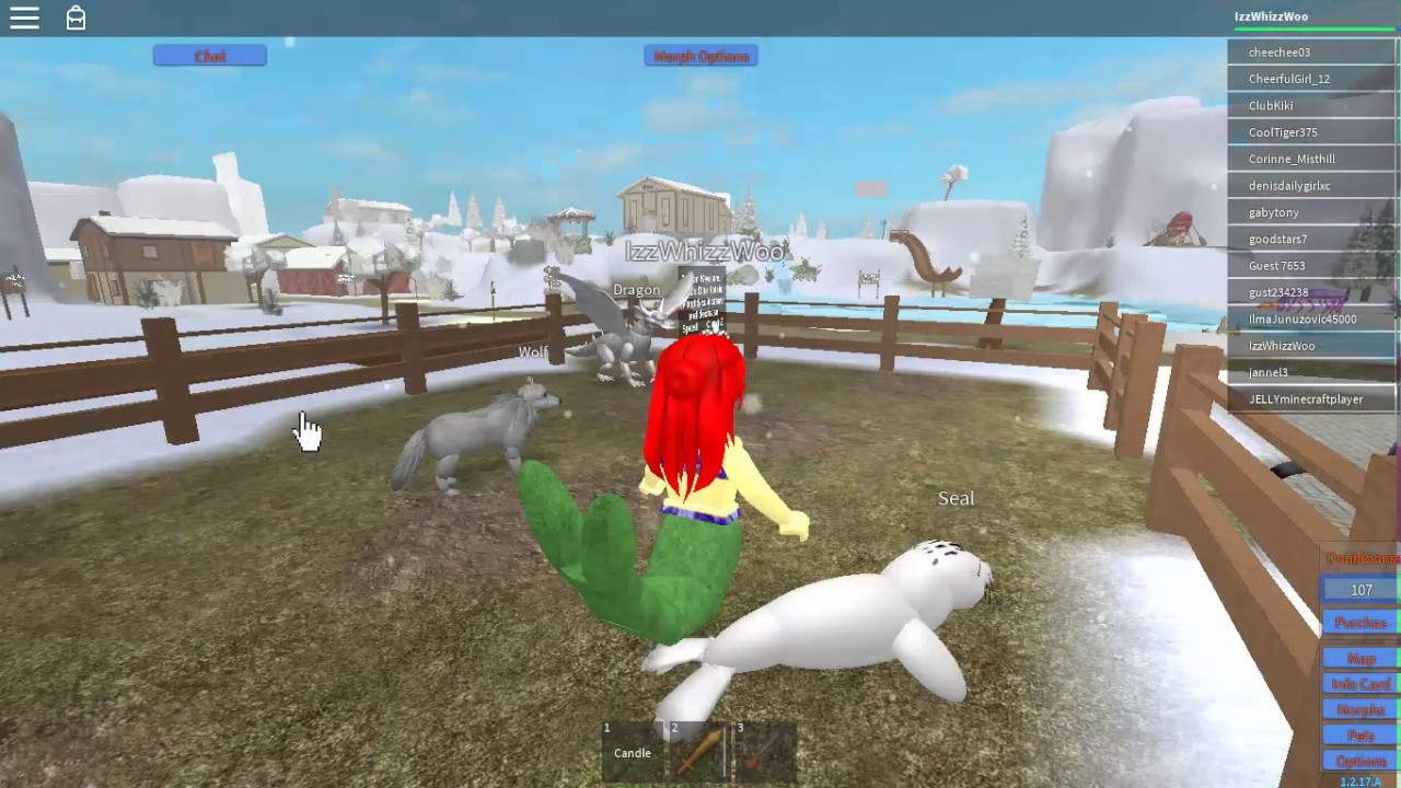 Roblox never land lagoon / becoming ariel / finding 2 treasure chests ...