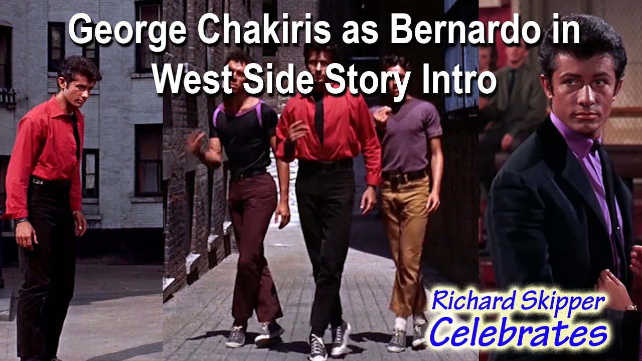 George Chakiris in West Side Story as Bernardo Intro for Interview ...