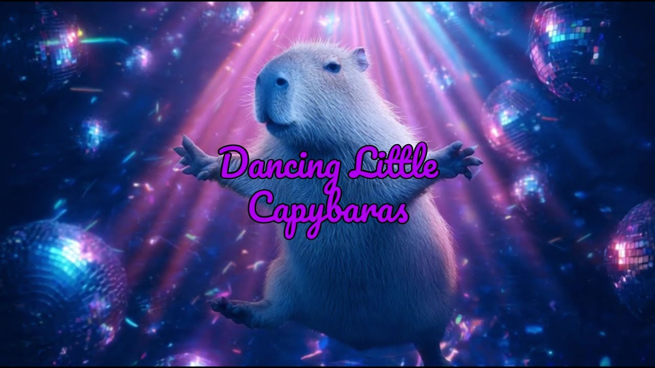 Dancing Little Capybaras - YouTube