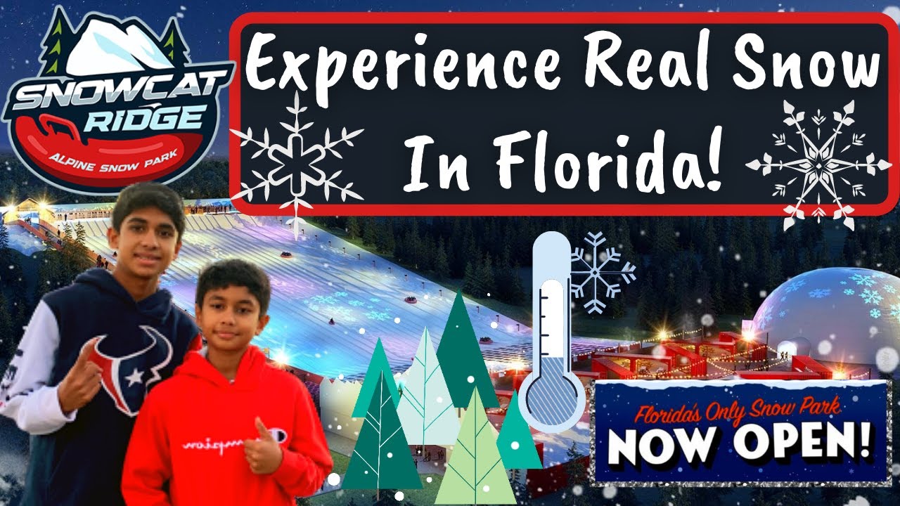 Snowcat Ridge Florida | Experience Real Snow in Florida | Family Fun ...