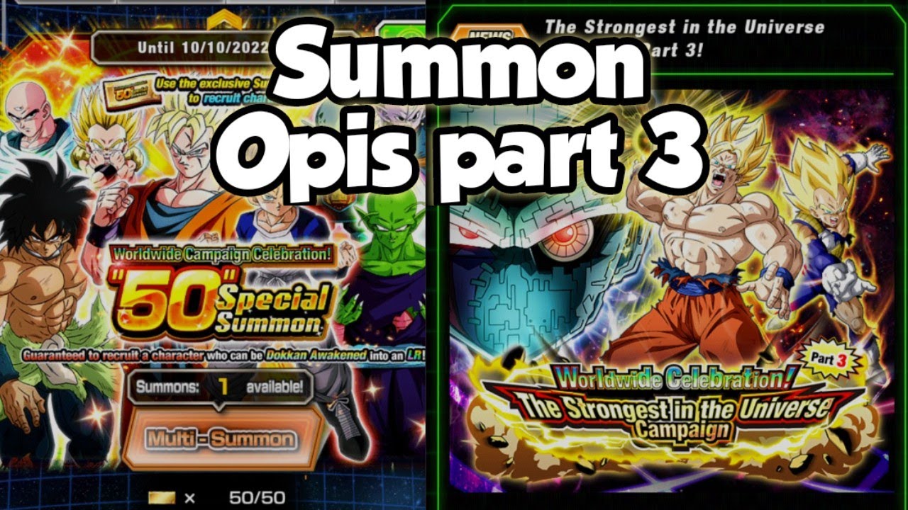 Worldwide 50 special summon i opis part 3 campaign Worldwide ...