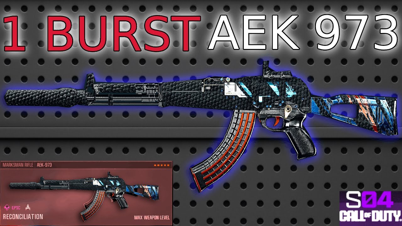 *NEW* 1 BURST AEK 973 is GODLY INSANE in BO6 MULTIPLAYER 🎯Best Class ...