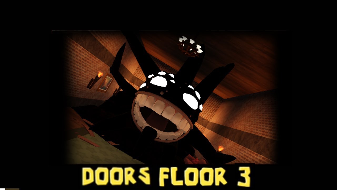DOORS FLOOR 3 (Part 2.5) (Queen Scream Chase) - YouTube