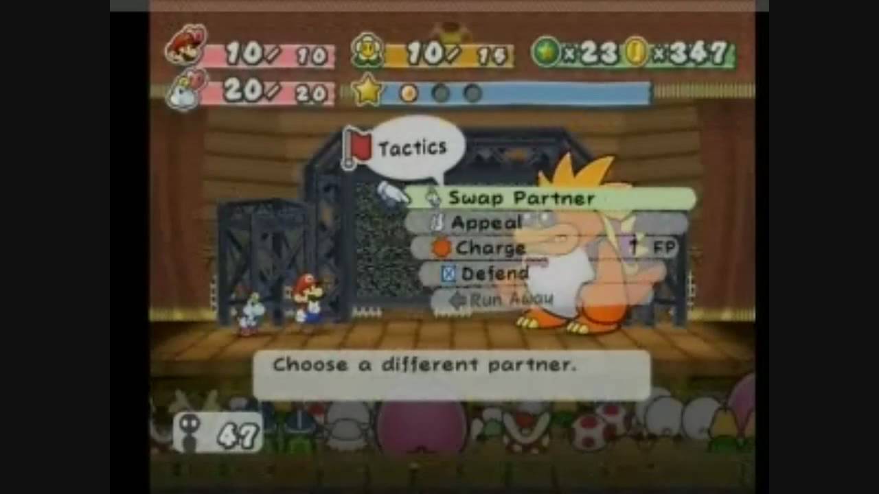 Paper Mario The Thousand-Year Door Boss:Macho Grubba - YouTube