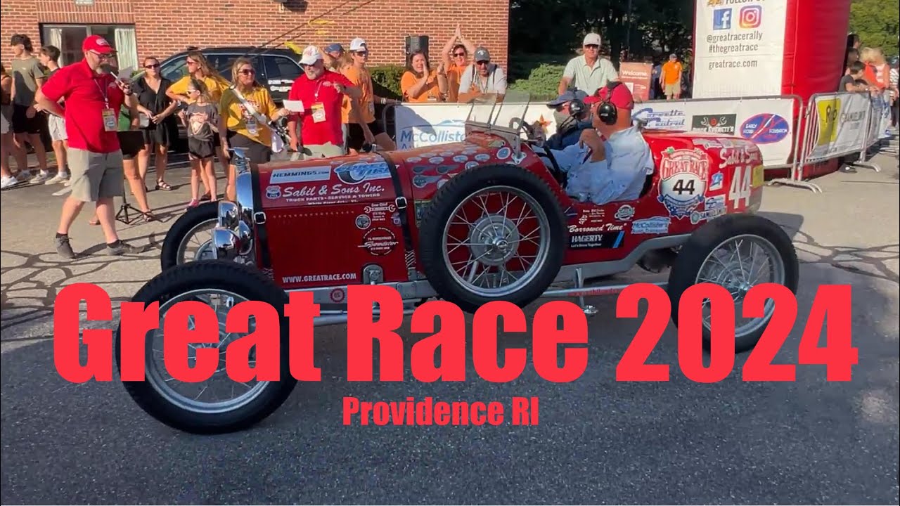 Great Race 2024 stops in Providence RI - YouTube