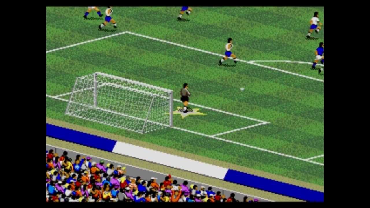 FIFA 94 [gameplay] (pierwsza fifa na świecie) - YouTube
