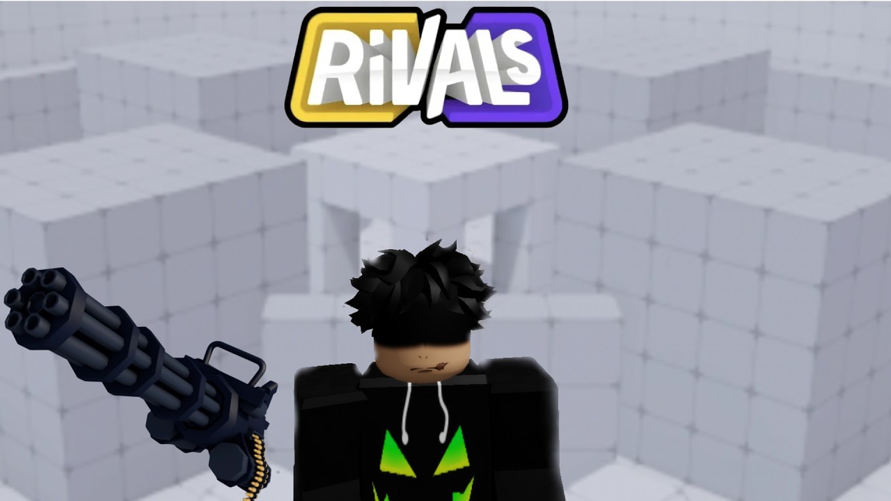 Desbloqueadon la Minigun en Roblox Rivals! - YouTube