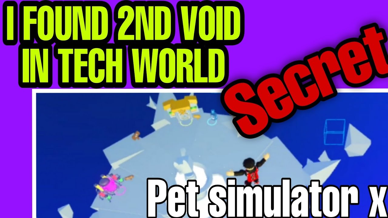 I FOUND 2ND VOID IN PET SIMULATOR X - YouTube