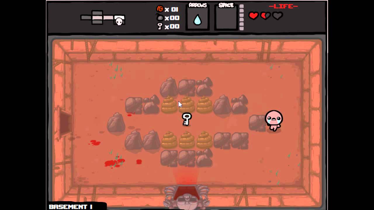 The Binding of Isaac Ep.1 - Poop everywhere! - YouTube