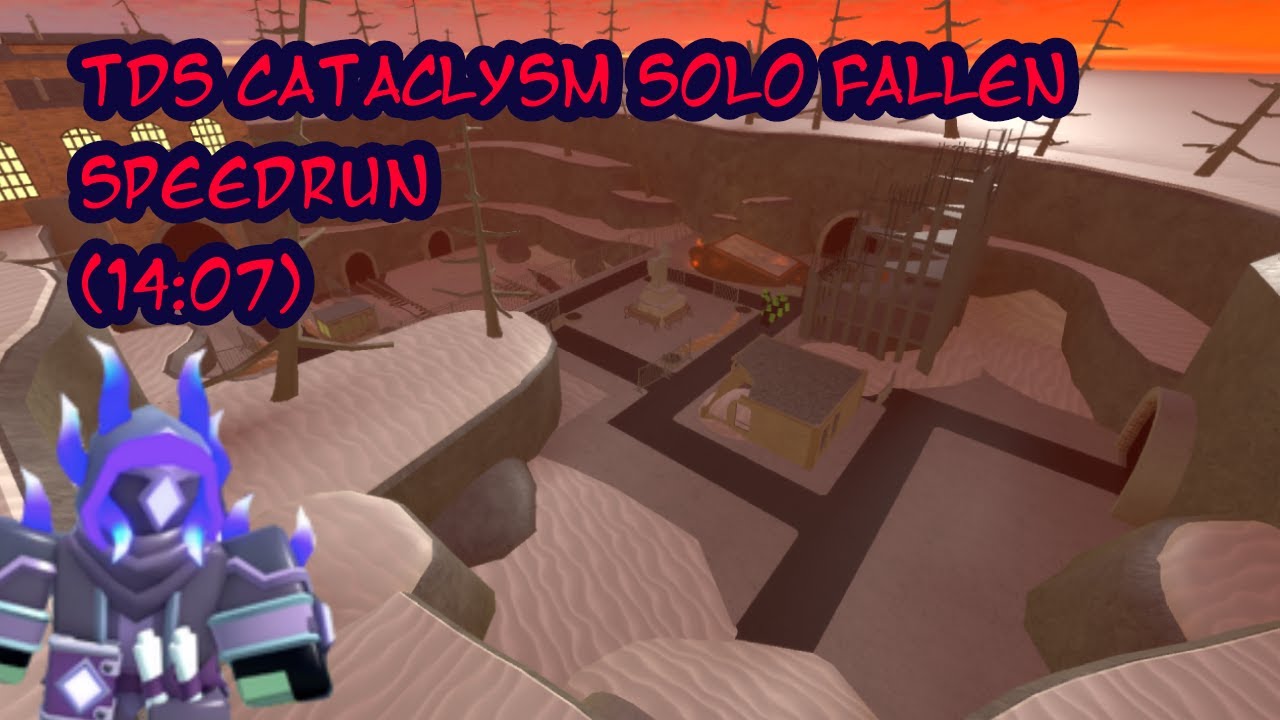 TDS Cataclysm Solo Fallen Speedrun - YouTube
